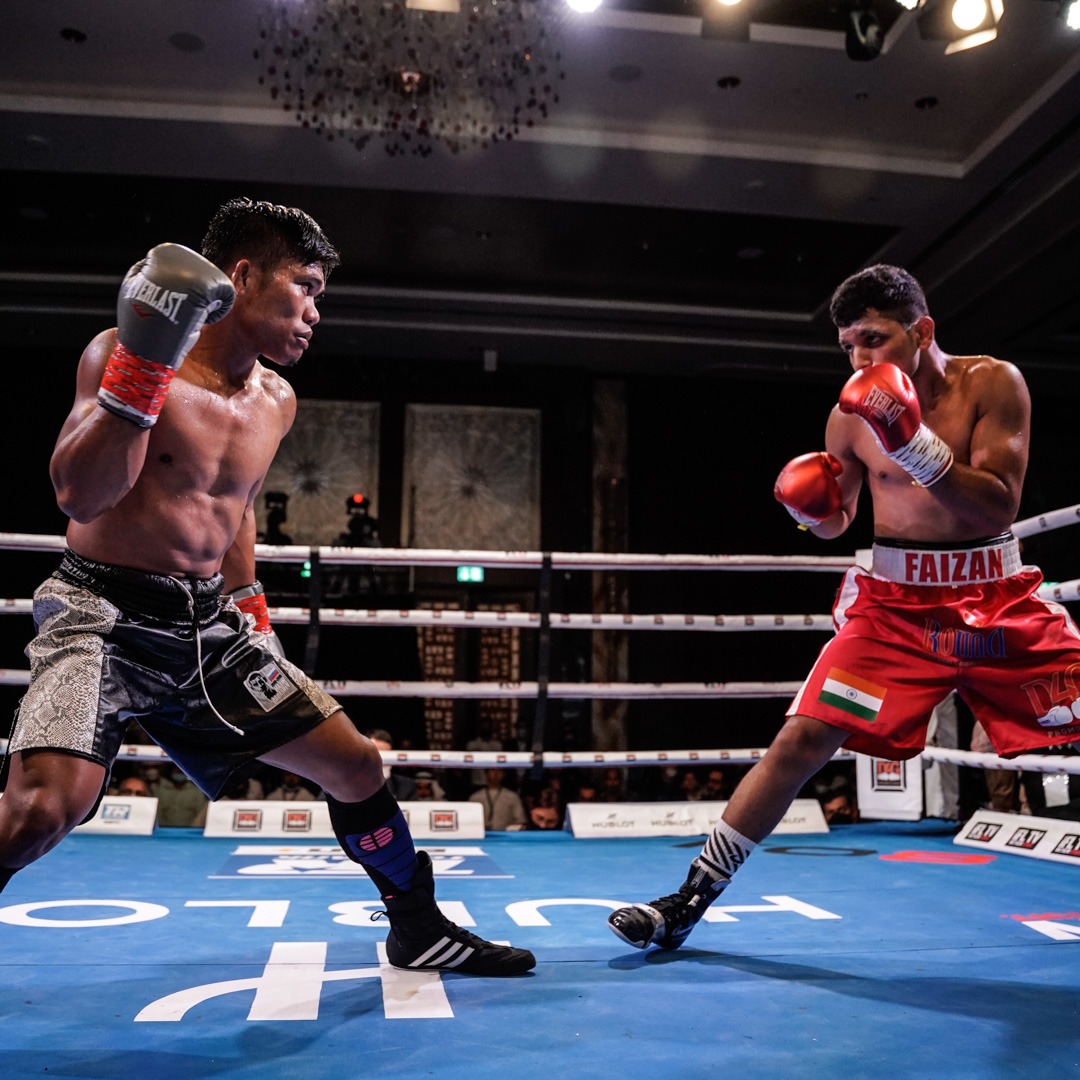 Indian boxer Faizan Anwar continues unbeaten run in Dubai