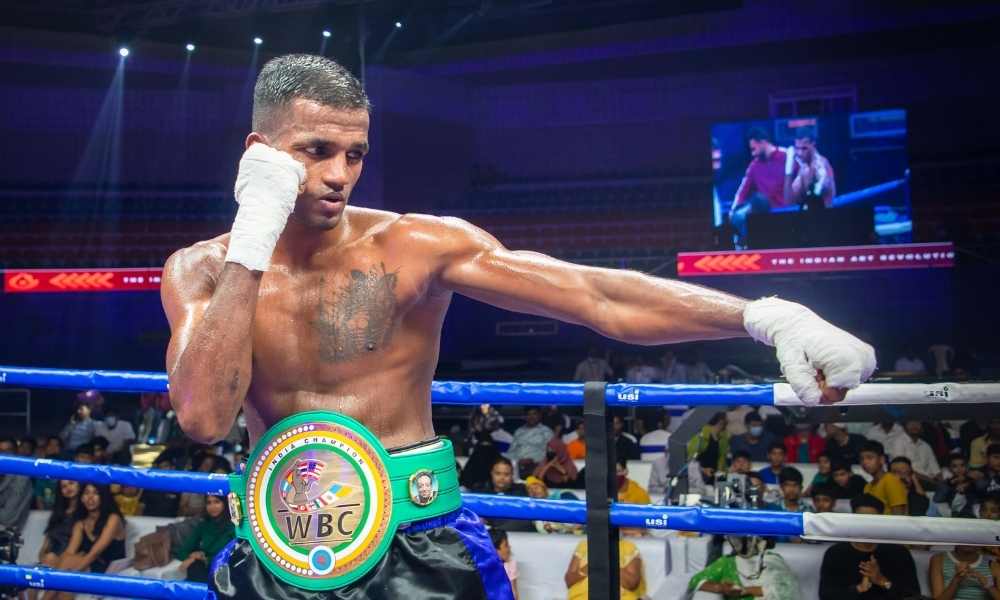Indian pro boxer Sabari enters WBC World Rankings