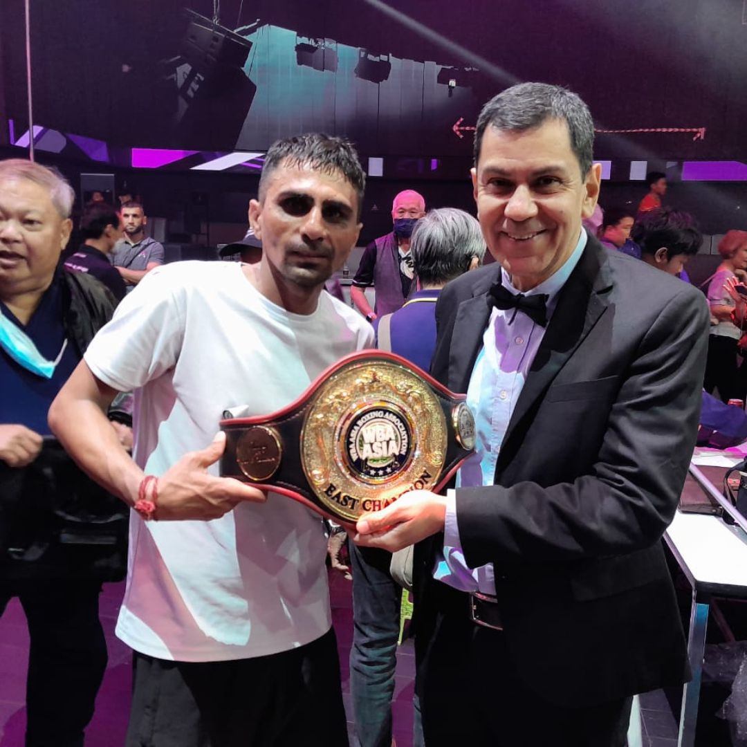 Boxer Sandeep Kumar stuns Japanese opponent to clinch WBA Asia South ...